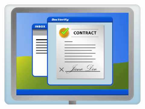 DocVerify E-Signatures - YouTube