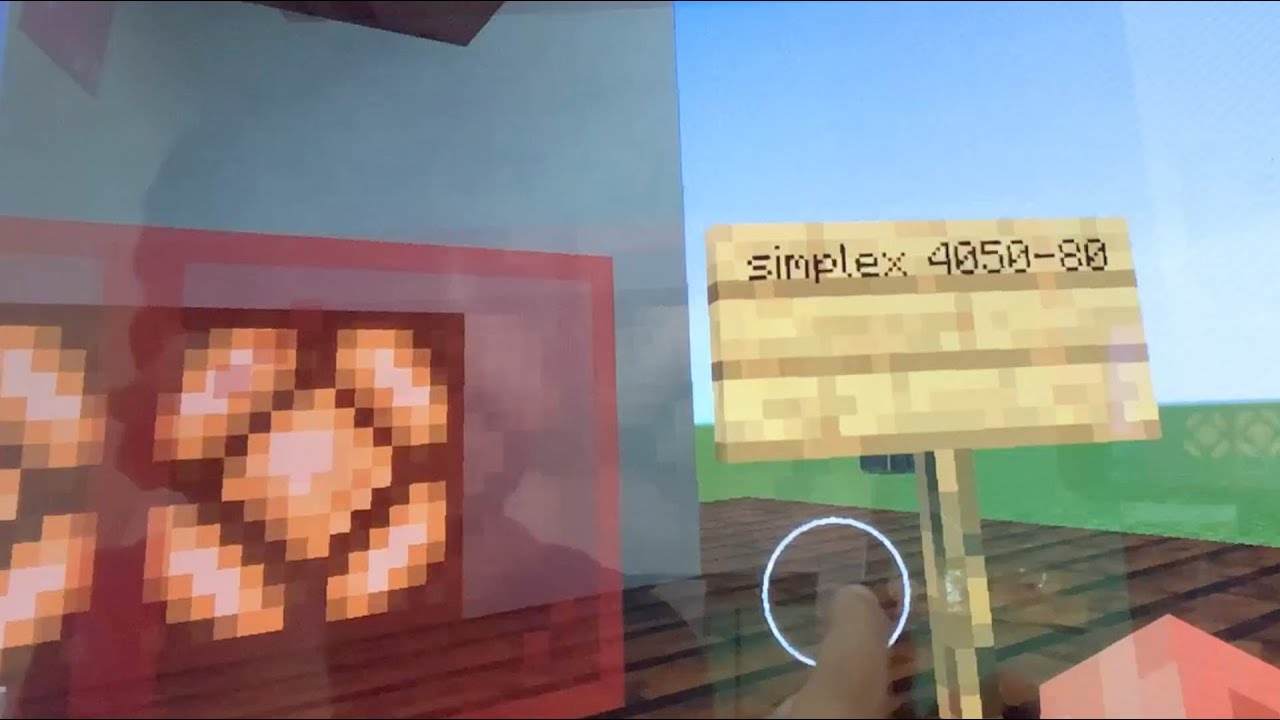 Simplex 4050-80 in Minecraft - YouTube
