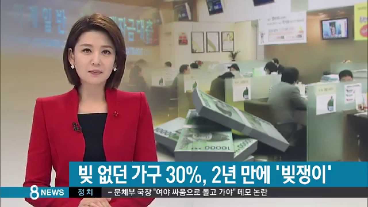 [경제] 빚 없던 가구 30%, 2년 새 빚 졌다 (SBS8뉴스|2014.12.5) - YouTube