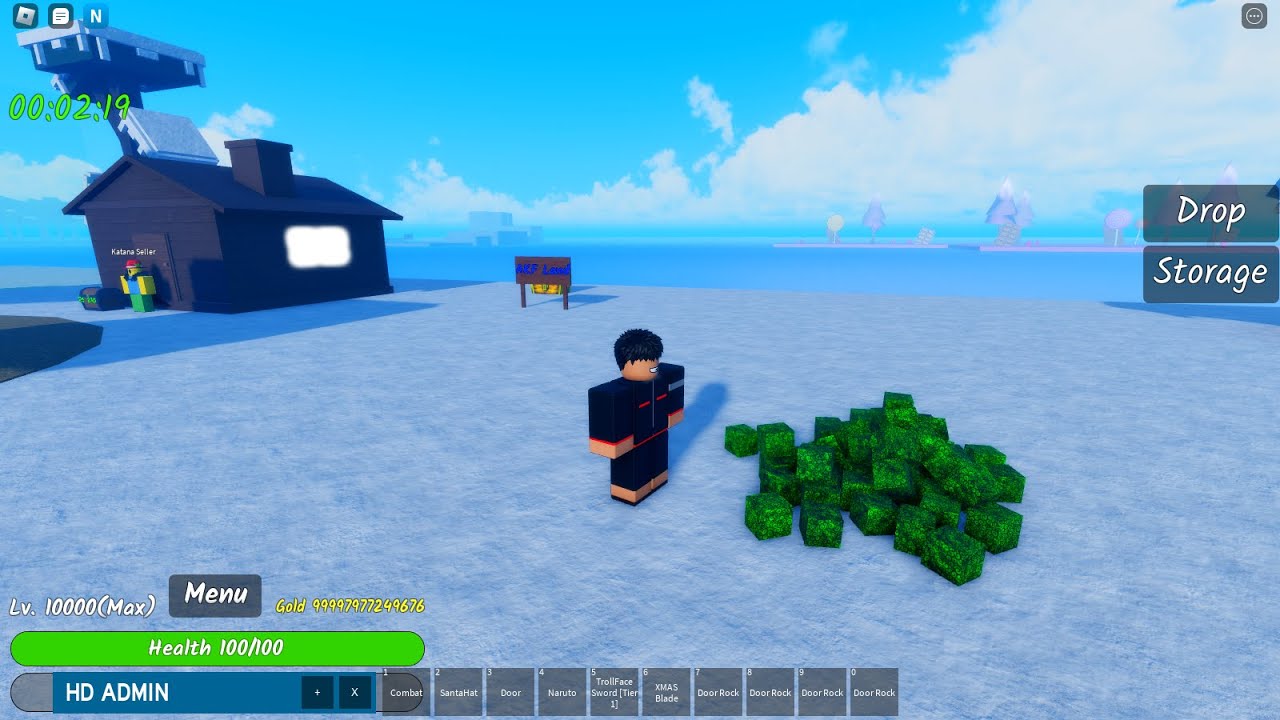 👑 ConRock Piece เเจกผลประตู 60 ผลให้คนดู เเละ เเจกดาบชาโดว์ 100 เล่ม ...