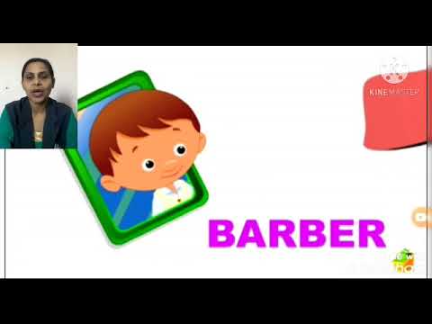 Community Helper Barber Bhawana - YouTube