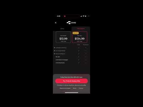 CAN YOU USE CHAI APP FOR FREE?