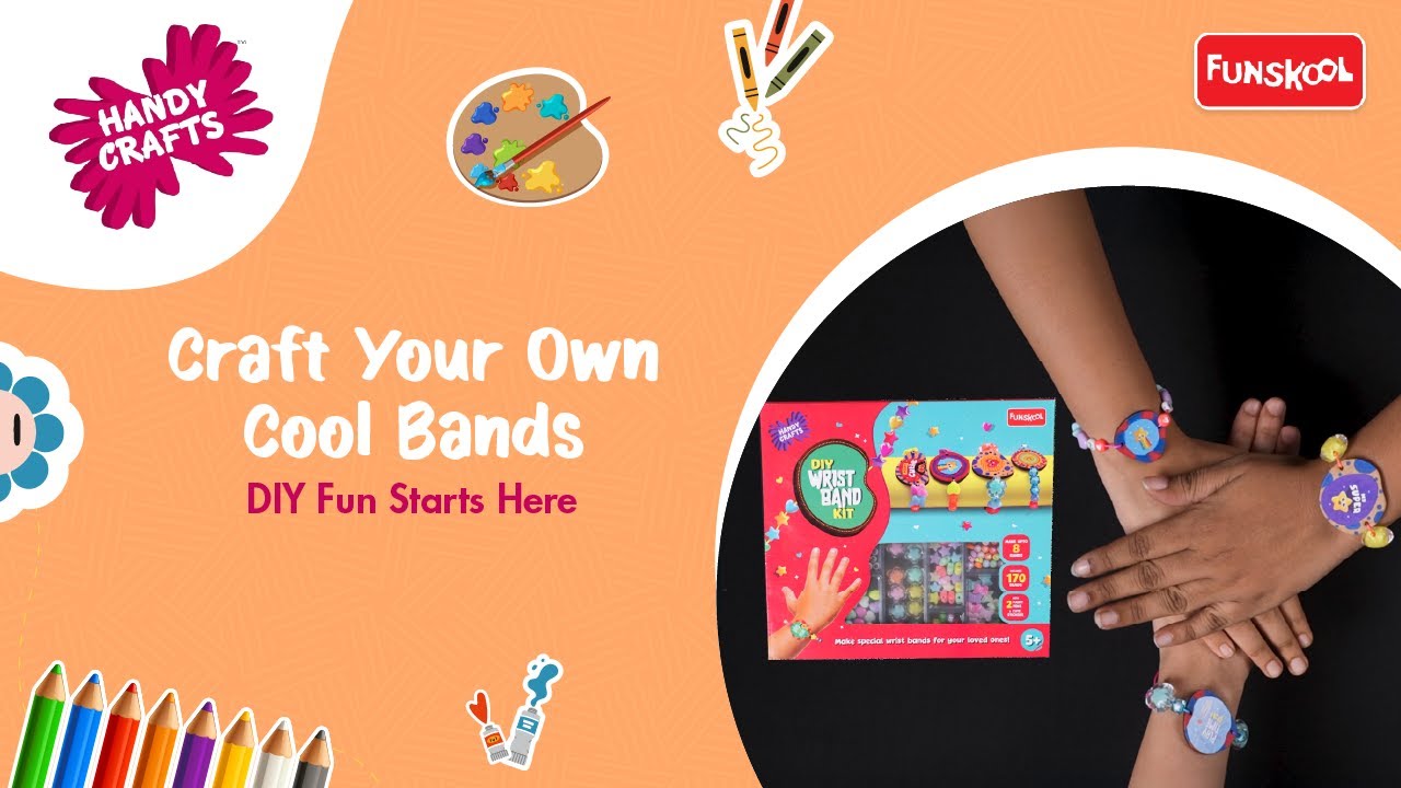 Create Your Own Wrist Bands with the Funskool DIY Kit - YouTube