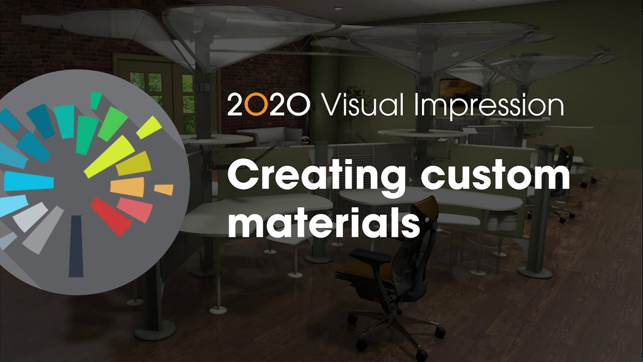 2020 Visual Impression Tip: How to create custom materials - YouTube
