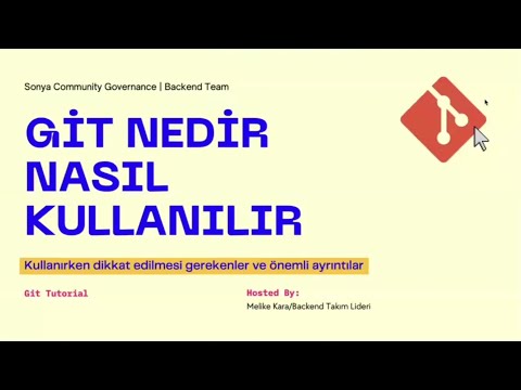 GitHub Platformu Kullanımı ve Cleancode Proje Demosu | Sonya Topluluğu - Melike Kara