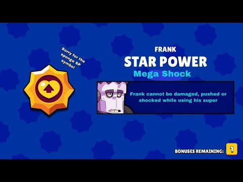 brawl stars + Frank star power(: - YouTube