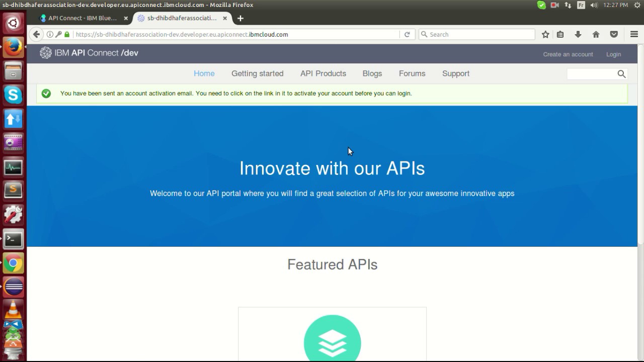 Developer Portal API Connect - YouTube