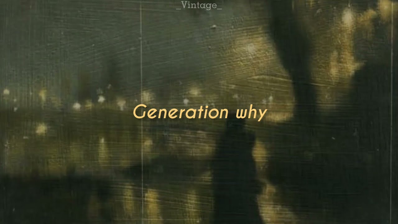 Conan Gray - generation why // mm sub - YouTube