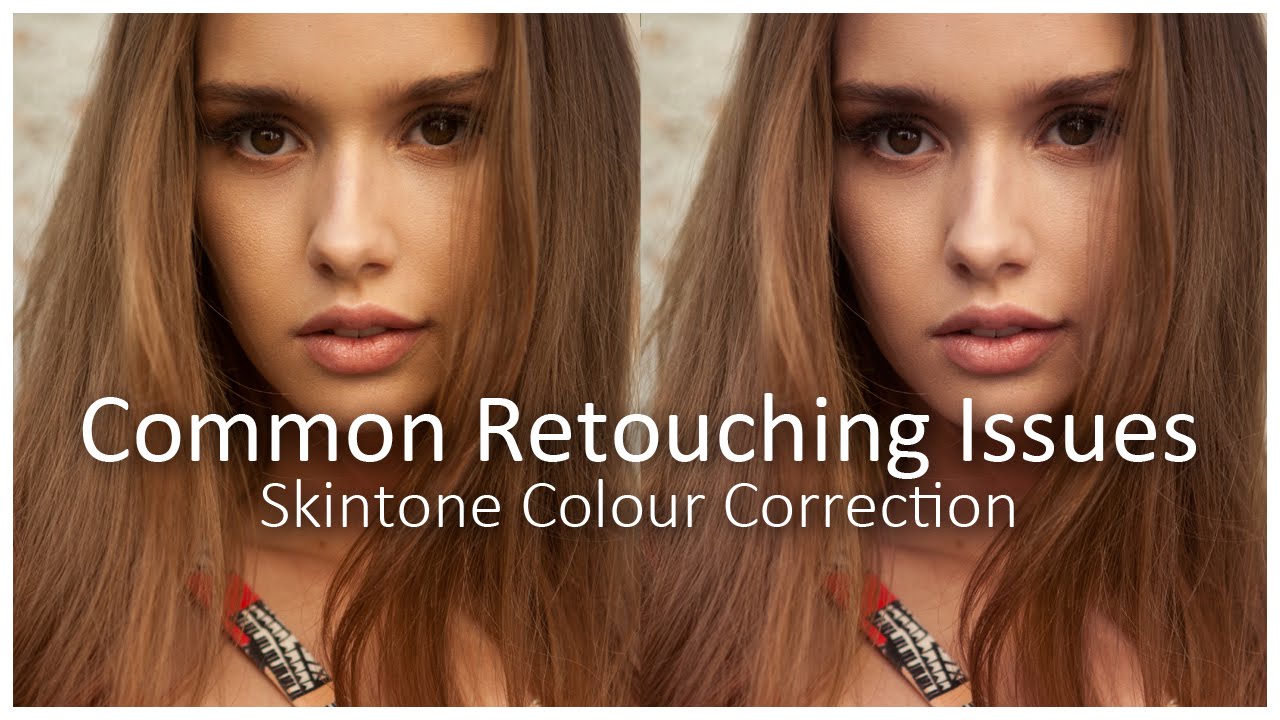 How to Colour Correct Skin Tones [Photoshop Tutorial] - YouTube