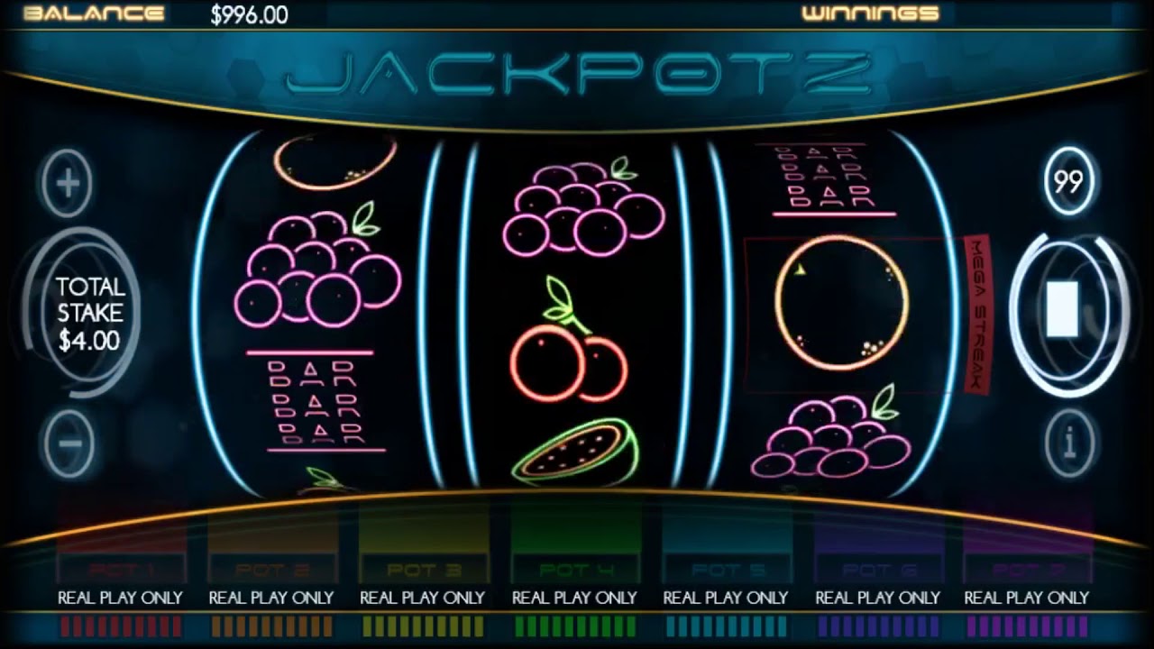 Core Gaming slot Jackpotz - Neonslots.com - YouTube