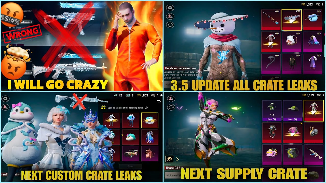 😵‍💫I Will Go Crazy | Next Custom Crate Leaks | Next Supply Crate Leaks ...