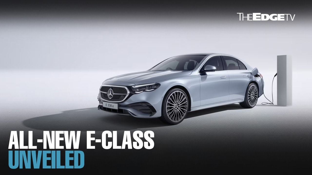 NEWS: All-new E-Class unveiled - YouTube