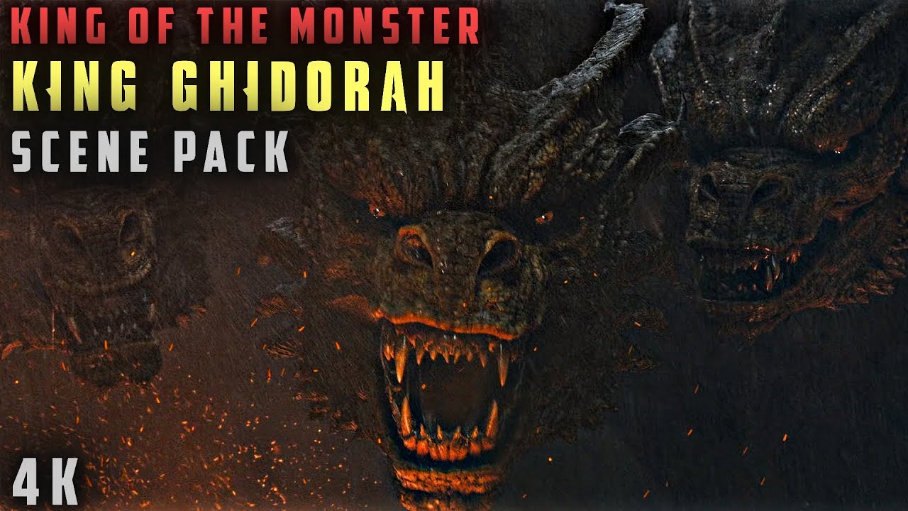 King Ghidorah 4K Scene Pack • Godzilla King Of The Monsters - YouTube