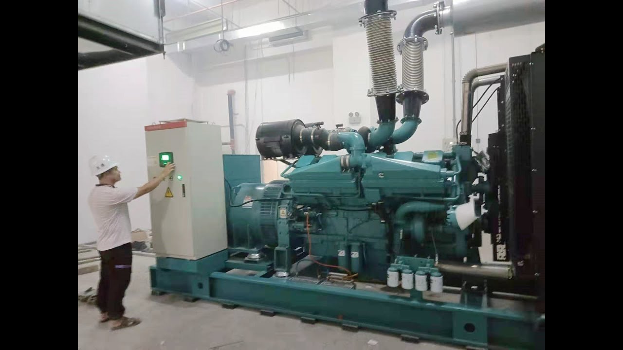 The Method to Install Diesel Genset Correctly - YouTube