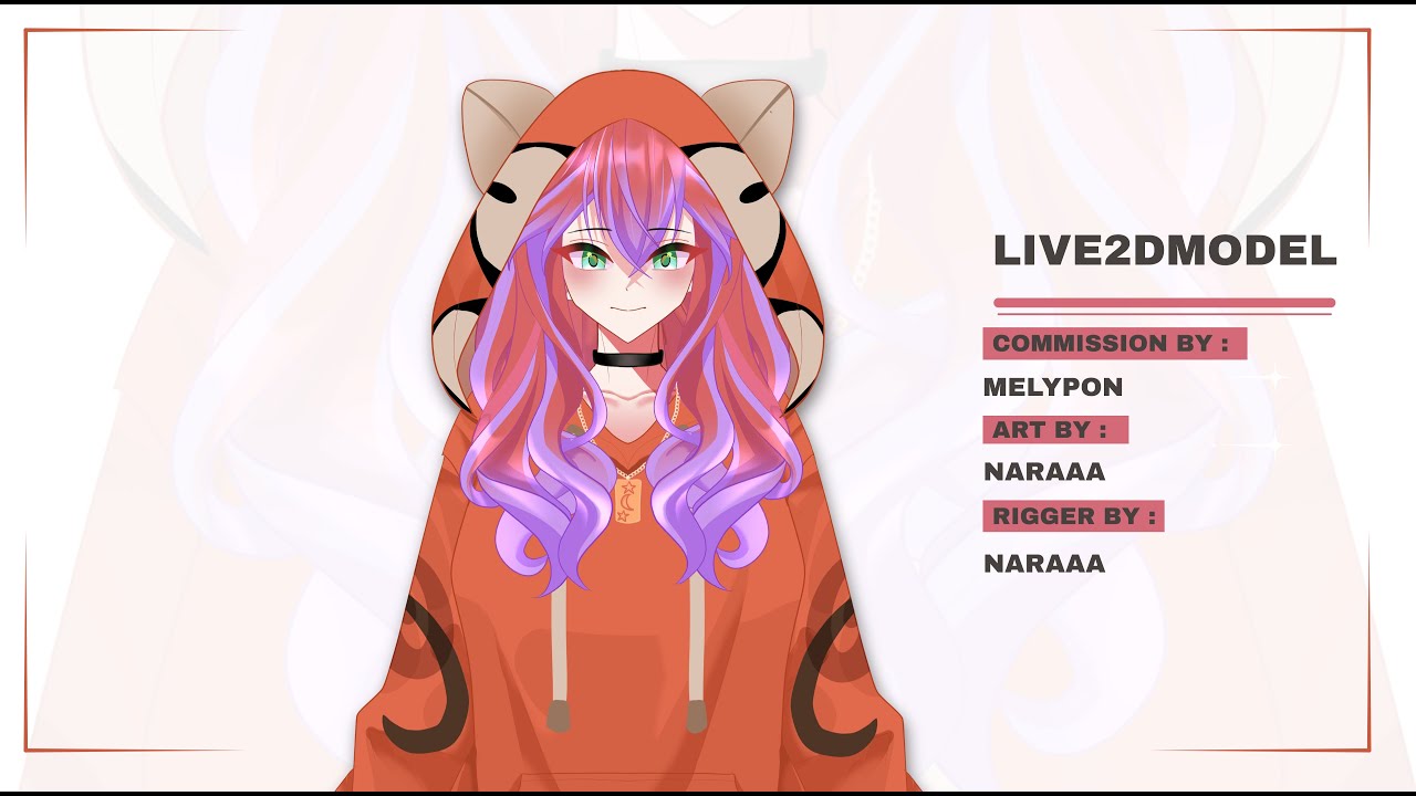 Rigging Live2D Vtuber Model Half Body Commission from melypon on VGen ...