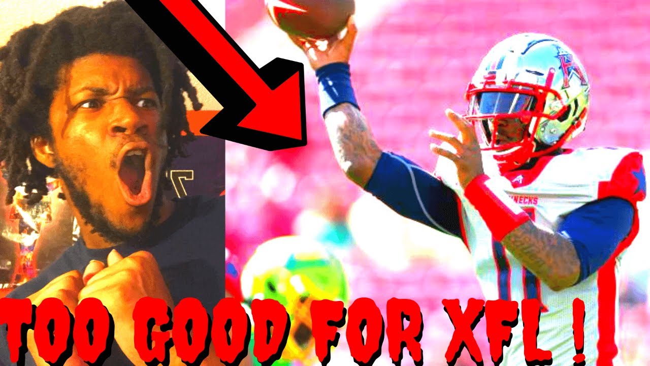 PJ WALKER TOO GOOD ! HOUSTON ROUGHNECKS VS TAMPA BAY VIPERS REACTION ...