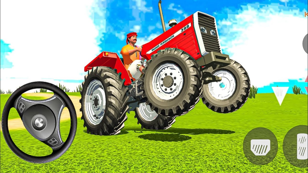 Indian Tractor Driving 3D: Massey Tractor Driving - Tractor Game ...