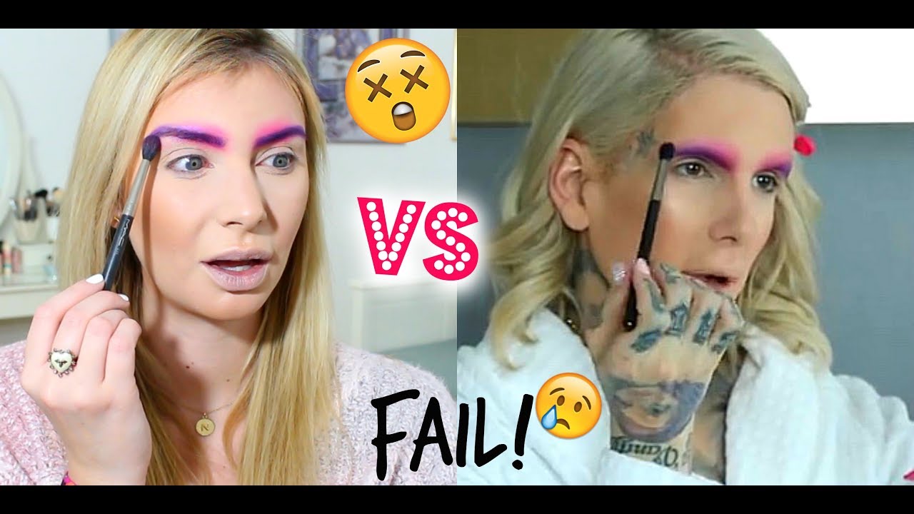 PROVO A RICREARE UN MAKEUP TUTORIAL DI JEFFREE STAR!!!!!!!! - YouTube