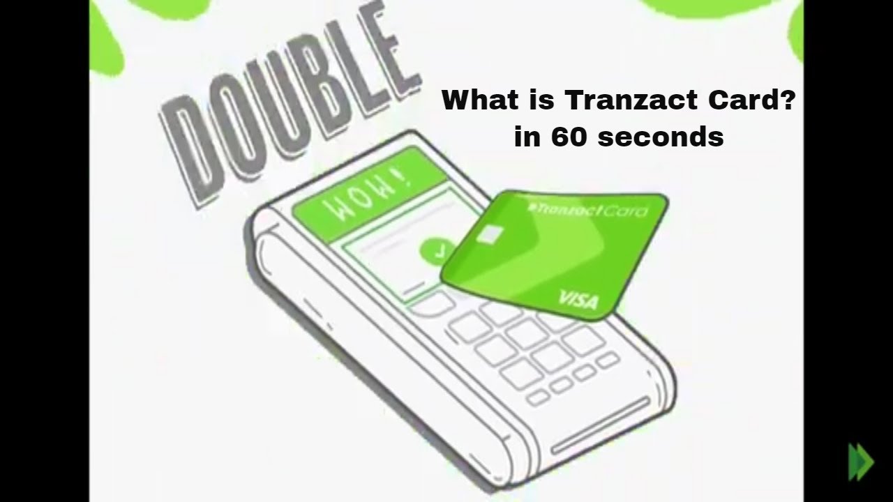 Tranzact Card Presentation | Explained in 60 seconds #tranzactcard ...
