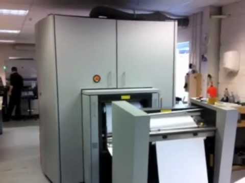 Xeikon 5000 - 600dpi DCP Digital Printer - YouTube
