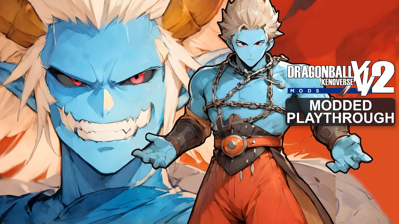 Dragon Ball Xenoverse 2 Mods | OC Aeshma (Hybrid Demon race) Full Story ...