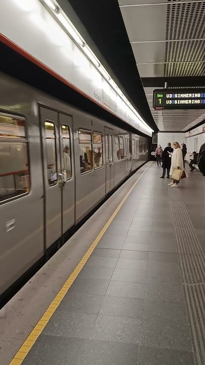 Wien U-Bahn U2 | Line U3 | Stephansplatz | #metro #travel #transport #train #vienna #austria # ...