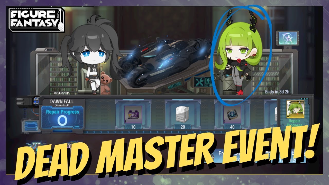 [Figure Fantasy] How to Get Dead Master - Black Rock Shooter Collab ...