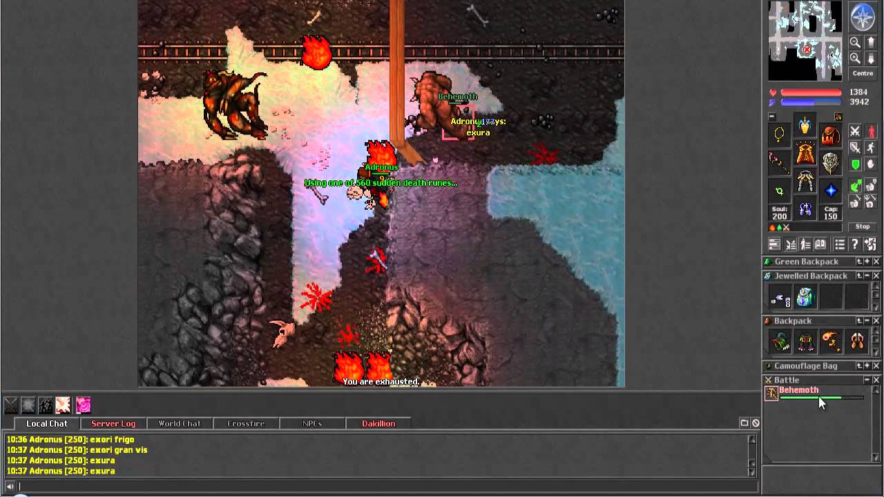 Tibia: The Grindfest - (Formorgar Mines) Juggernaut solo and more! Part ...