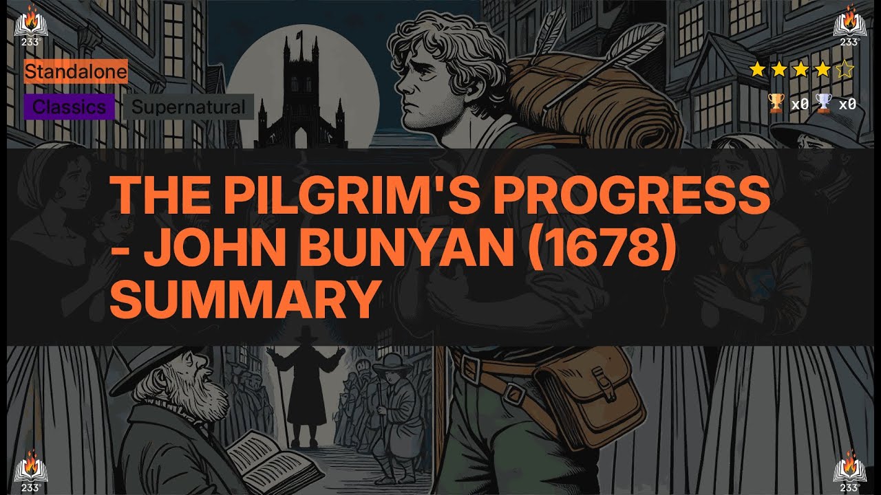 The Pilgrim's Progress - John Bunyan (1678) Summary - YouTube