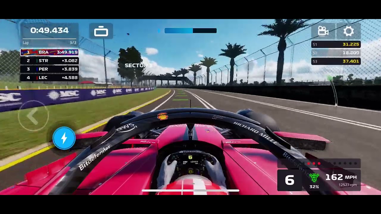 F1 Mobile Racing 2023 Final Lap Australia Grand Prix Ferrari SF-23 ...