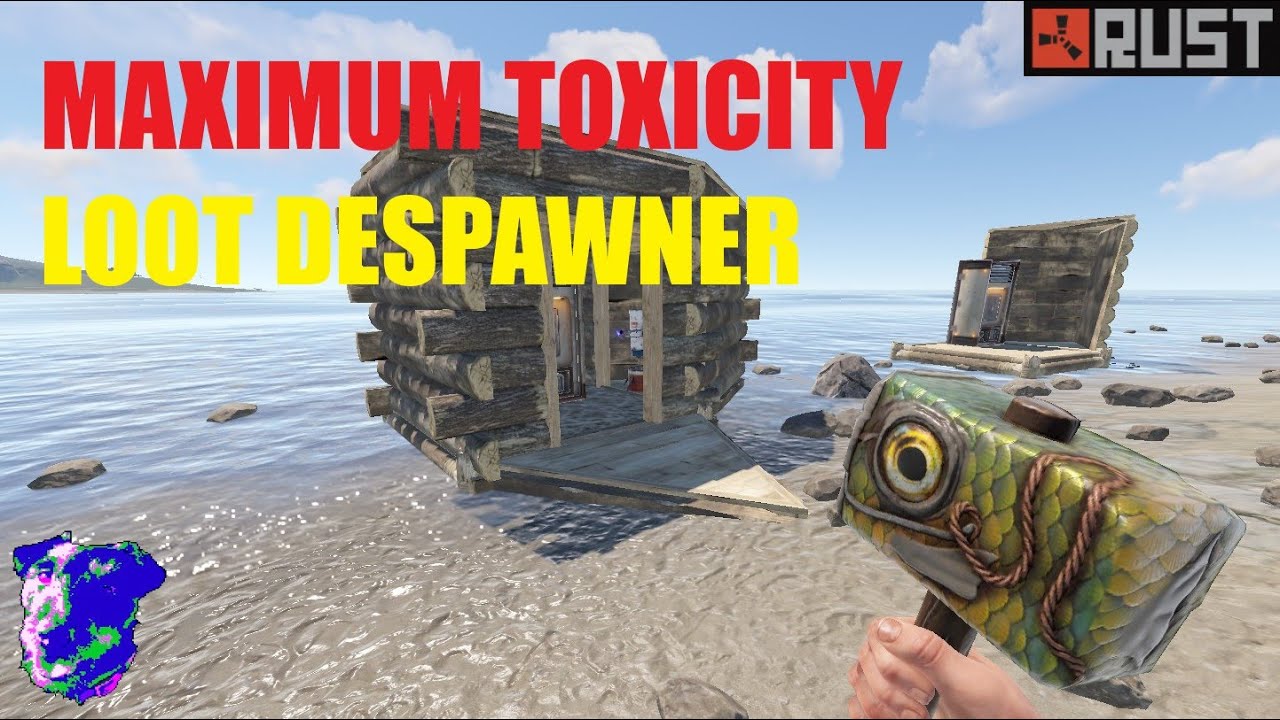 LOOT DESPAWNER - Toxic RUST 2022 Base Design - YouTube