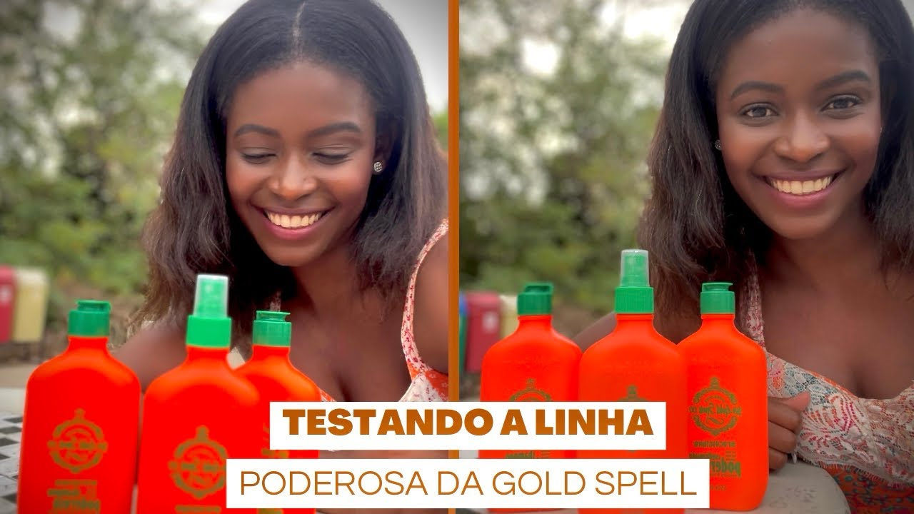 Tônico Poderoso da Gold Spell FUNCIONA mesmo? Testei com a linha toda ...