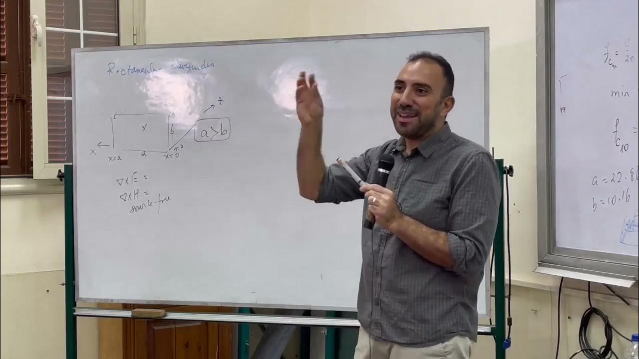 (WGs Lecture 2) Antennas & Waveguides Lecture 9 - YouTube