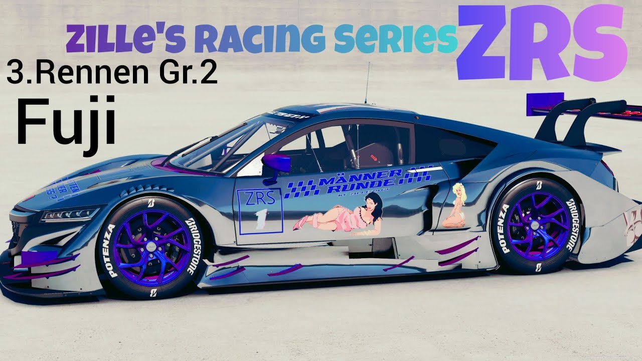 GT7 Zille's Racing Series ZRS 3.Rennen Fuji - YouTube