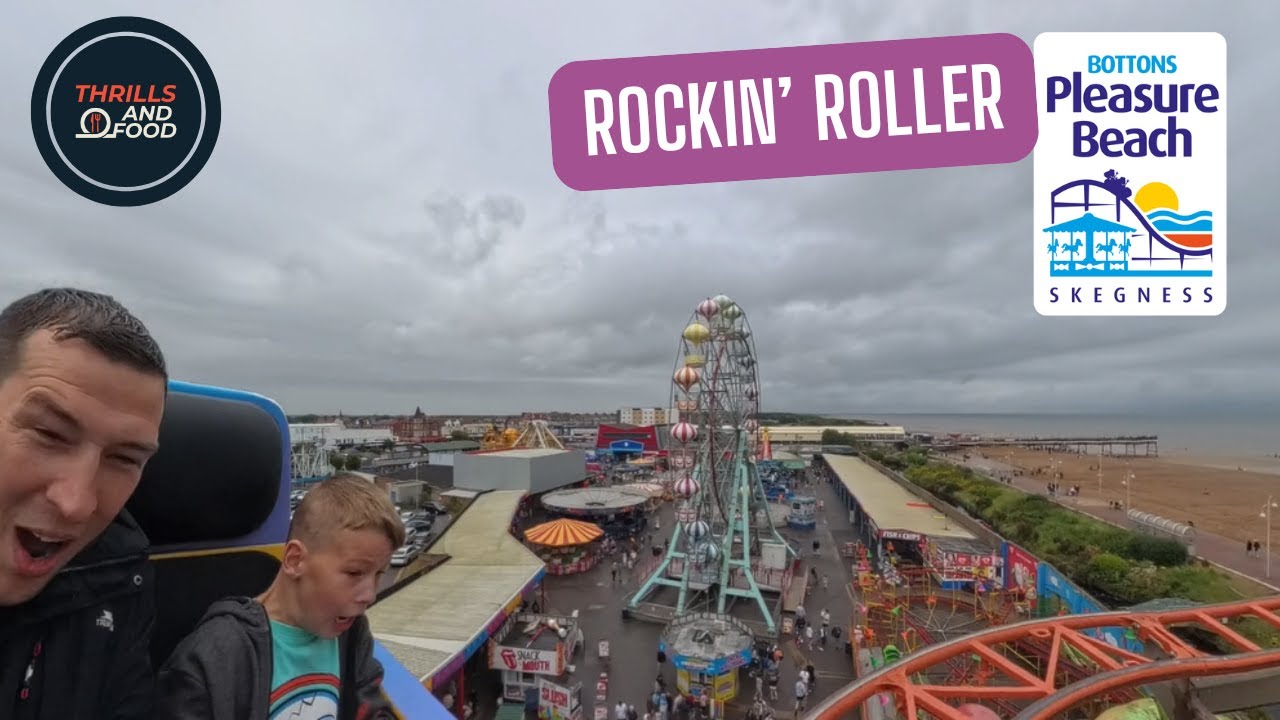 Rockin' Roller Rollercoaster On-Ride POV | Bottons Pleasure Beach Skegness - YouTube
