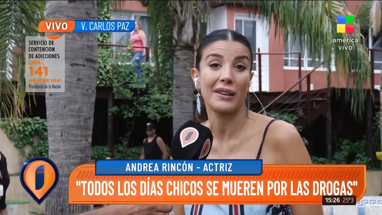 📺 Andrea Rincón habló sobre el escándalo de la droga adulterada - YouTube