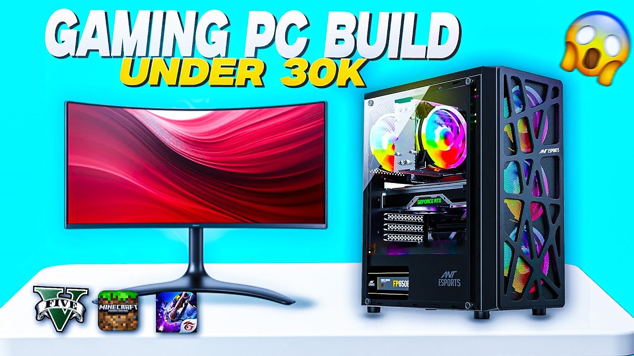I Build Super Gaming PC in Rs. 30,000⚡ For Gaming, Editing - YouTube