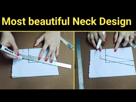 Glass Neck Design Cutting with very Easy method - YouTube