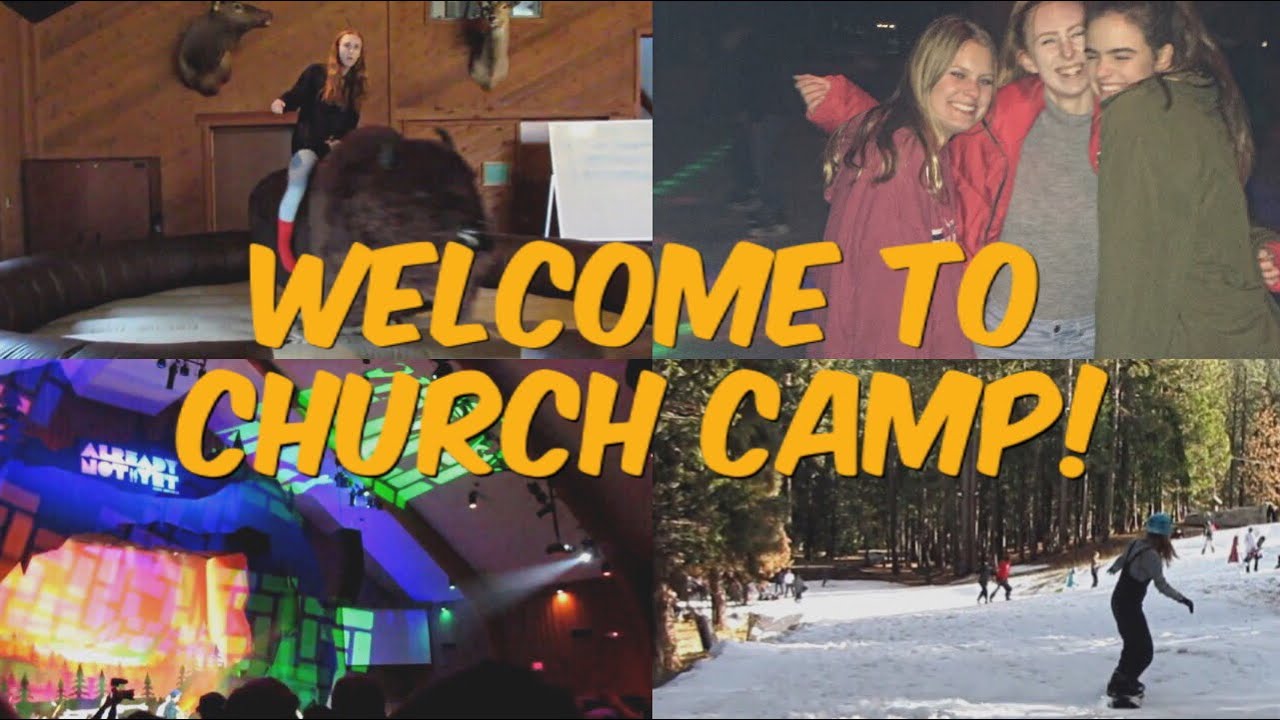 SPENT A WEEKEND AT CHURCH CAMP??? // VLOG!!! - YouTube