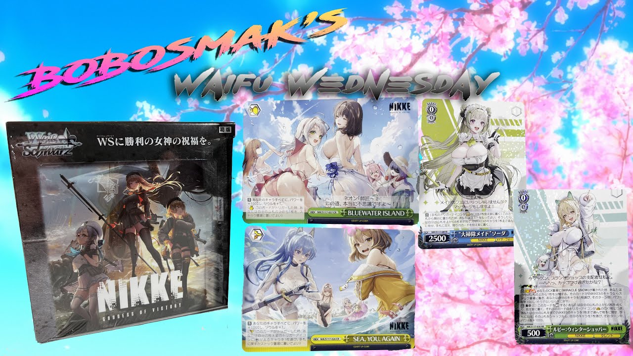 Waifu Wed: NIKKE PART 2! Weiss Schwarz Booster box (part 2) - YouTube