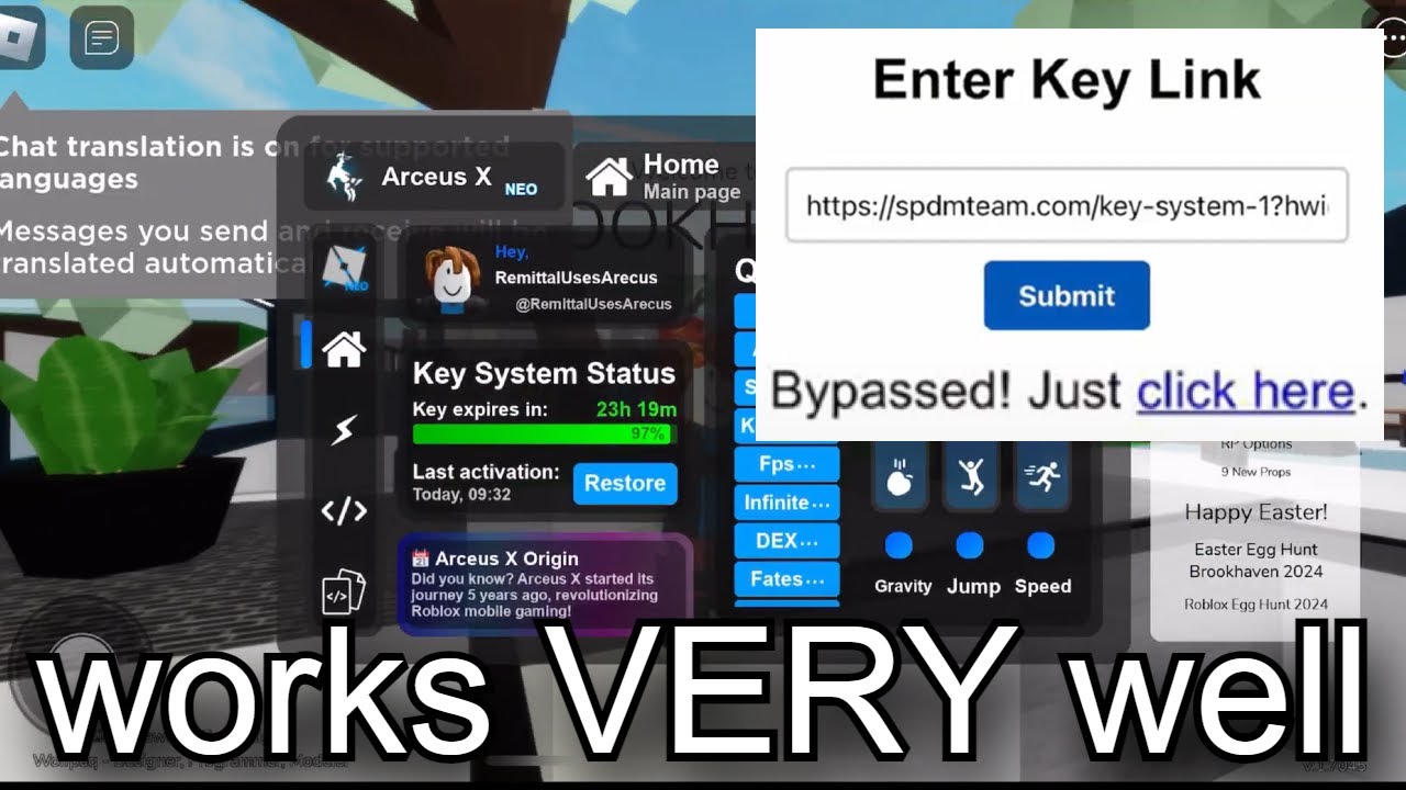 BEST ARCEUS/CODEX KEY BYPASS (INSTANT, FREE, NO DOWNLOADS) - YouTube