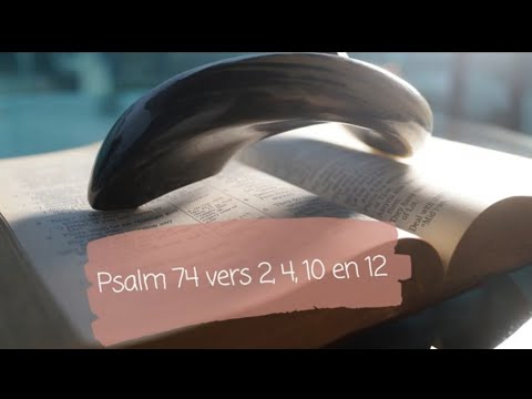 Psalm 74 vers 2, 4, 10, 12- Herdenk de trouw, aan ons voorheen betoond ...