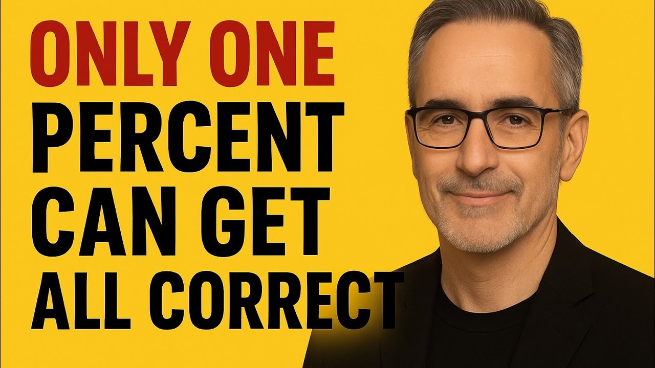 Only One Percent Can Get All Correct | Grammar Challenge Quiz - YouTube