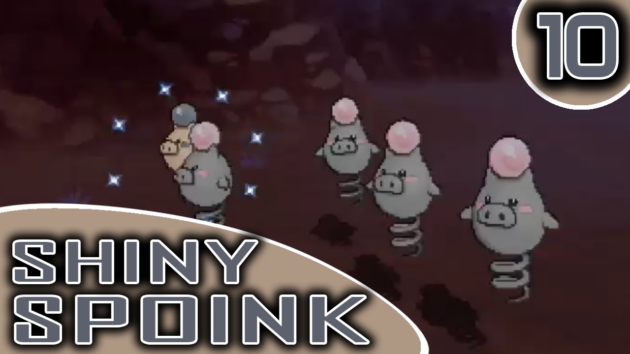Shiny Spoink Highlight!! [10] - YouTube