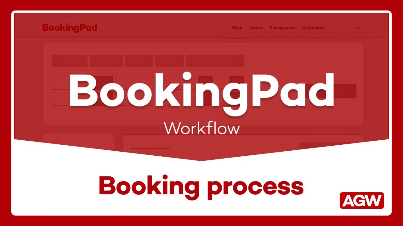 BookingPad workflow | Booking process - YouTube