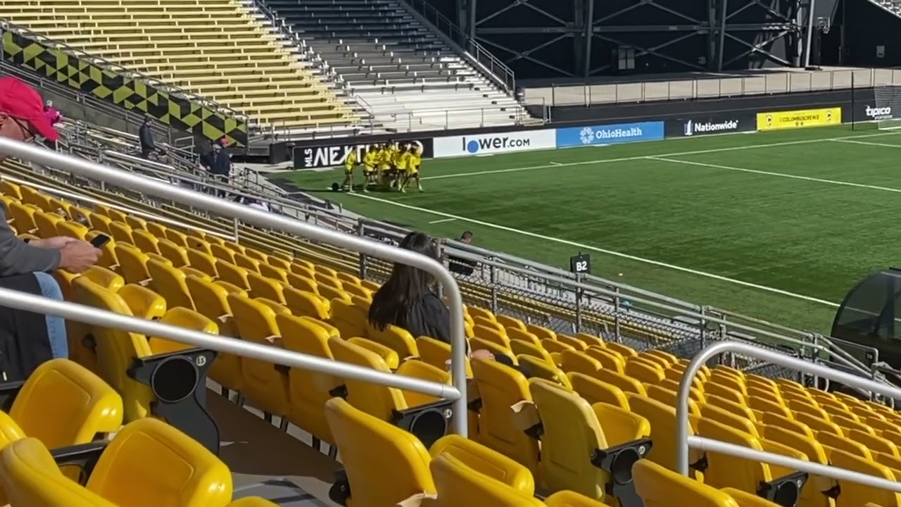 Cole Mrowka Juggling Half Volley Goal - Columbus Crew U17 vs St Louis ...