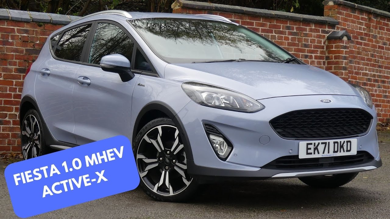 Ford Fiesta Active-X Edition 1.0T Ecoboost MHEV 5 Door Petol - YouTube