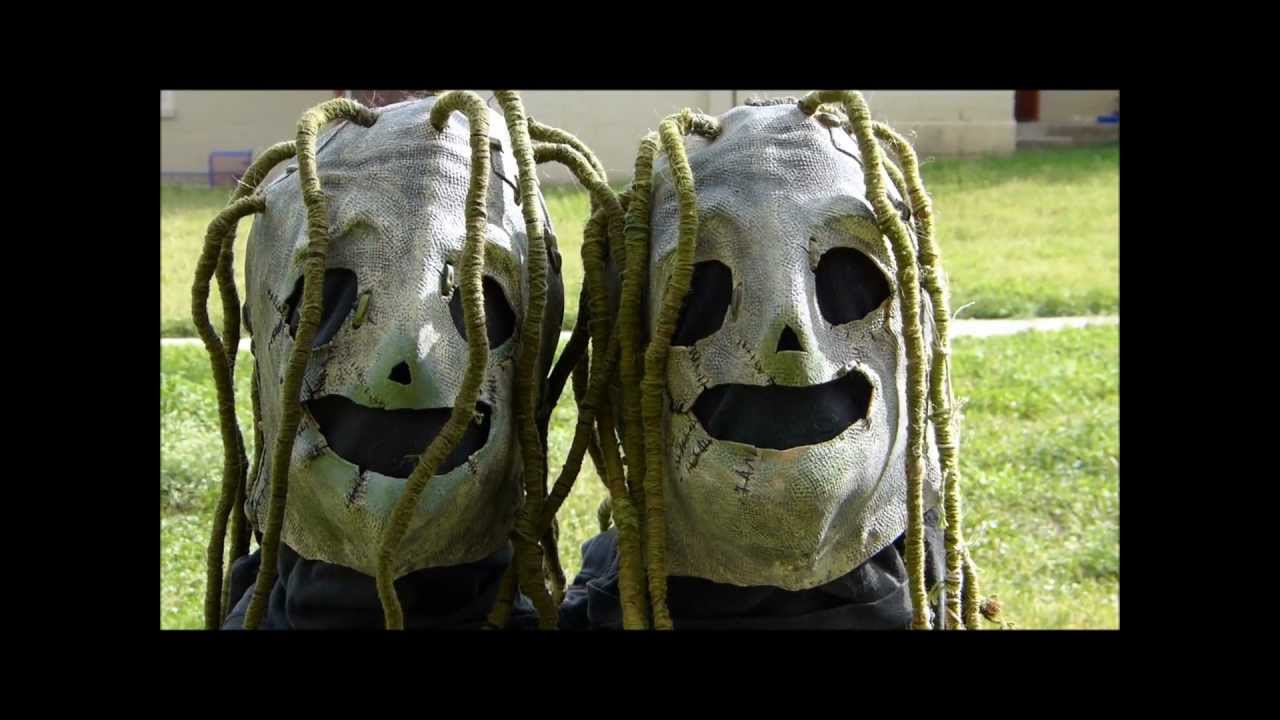 Slipknot 1999 - 2000 Ghost Glow Masks - YouTube