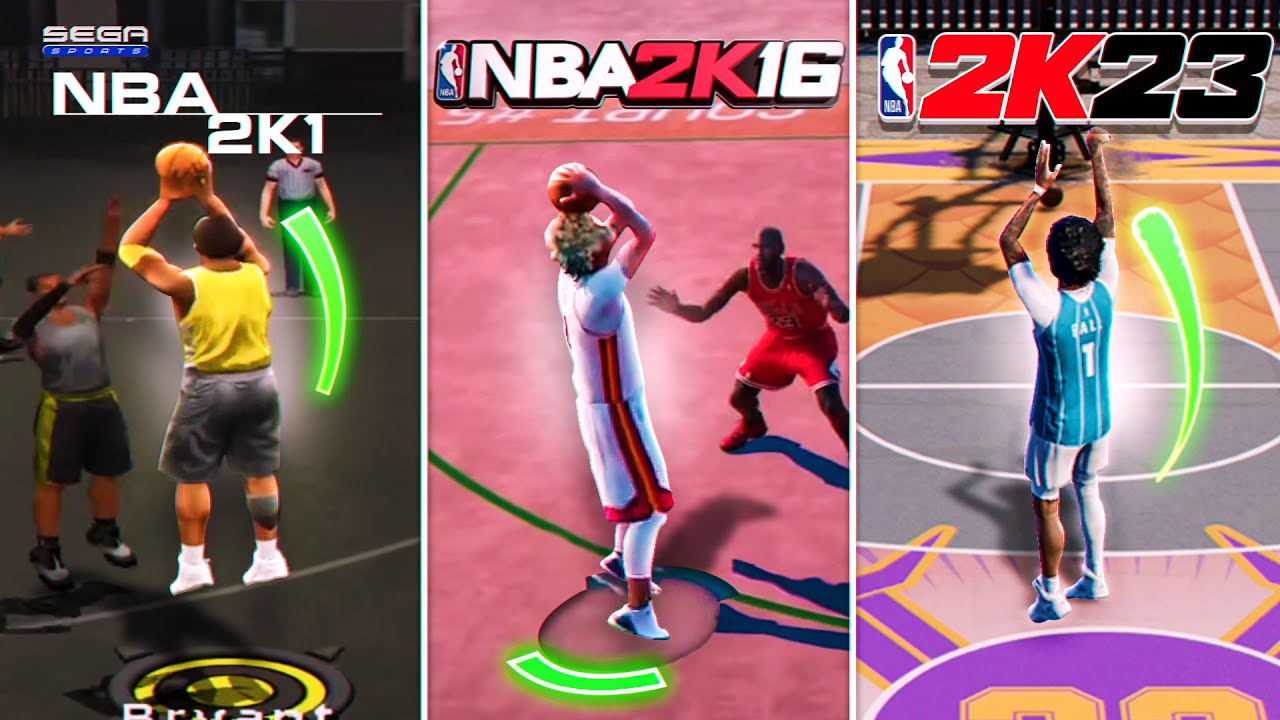 GREENING On Every NBA 2K in one video… - YouTube