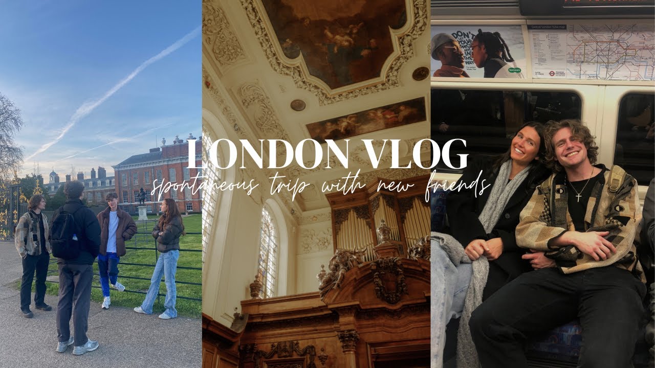 meeting online friends + day trip to london - YouTube